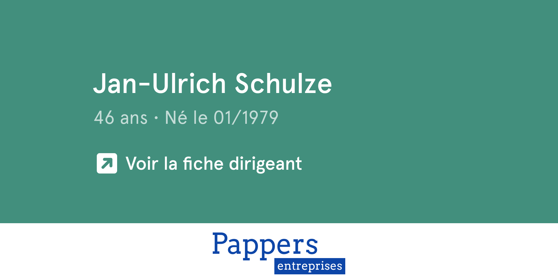 Jan-ulrich Schulze : MONOTYPE SAS
